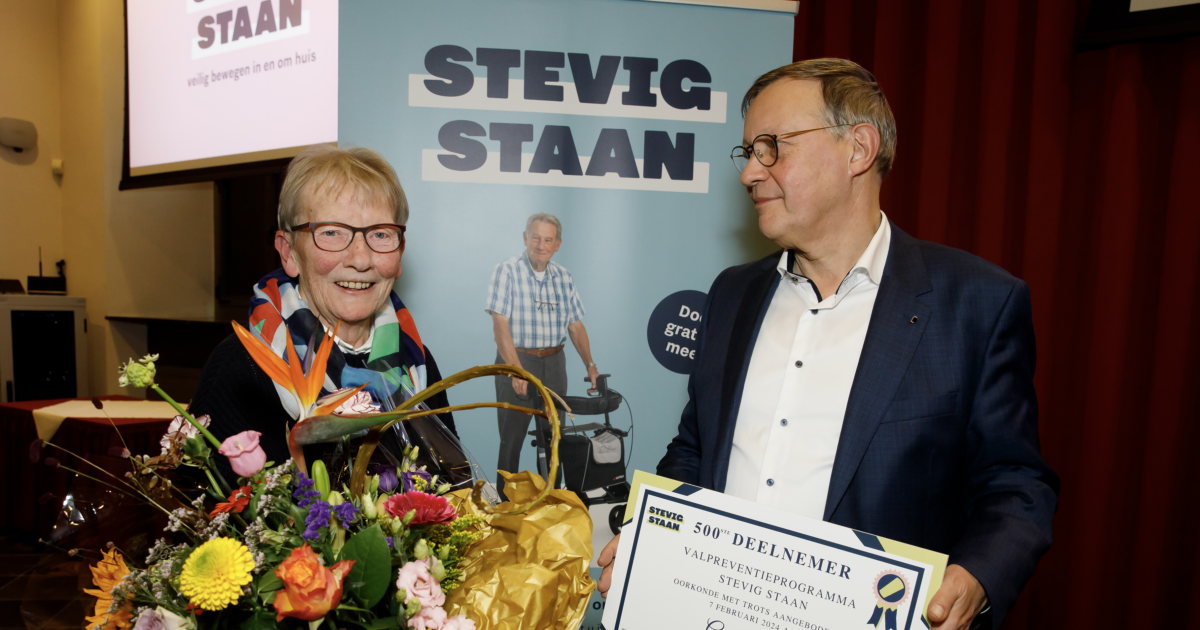 Succes valpreventie 'Stevig Staan' | Regio Noord-Limburg